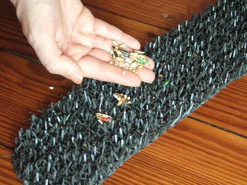 Little Guy’s Ground Foraging Mat « Foraging for Parrots